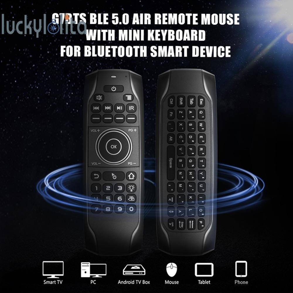 Air Mouse Bluetooth-compatible Wireless Keyboard Remote Control for ...