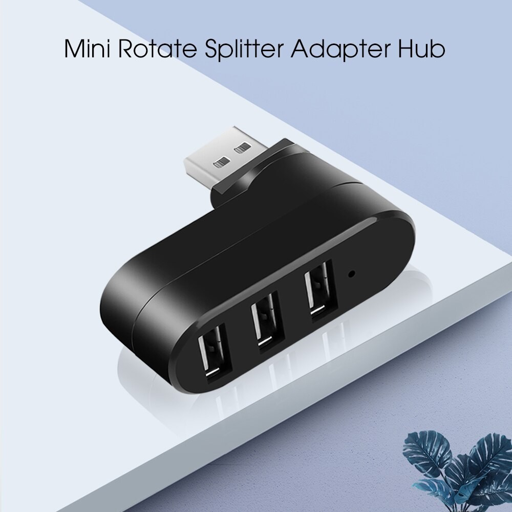 Usb Hub 3 Port ROTATION 180 DEGREE HI SPEED USB Hub 2.0 3.0 Splitter ...