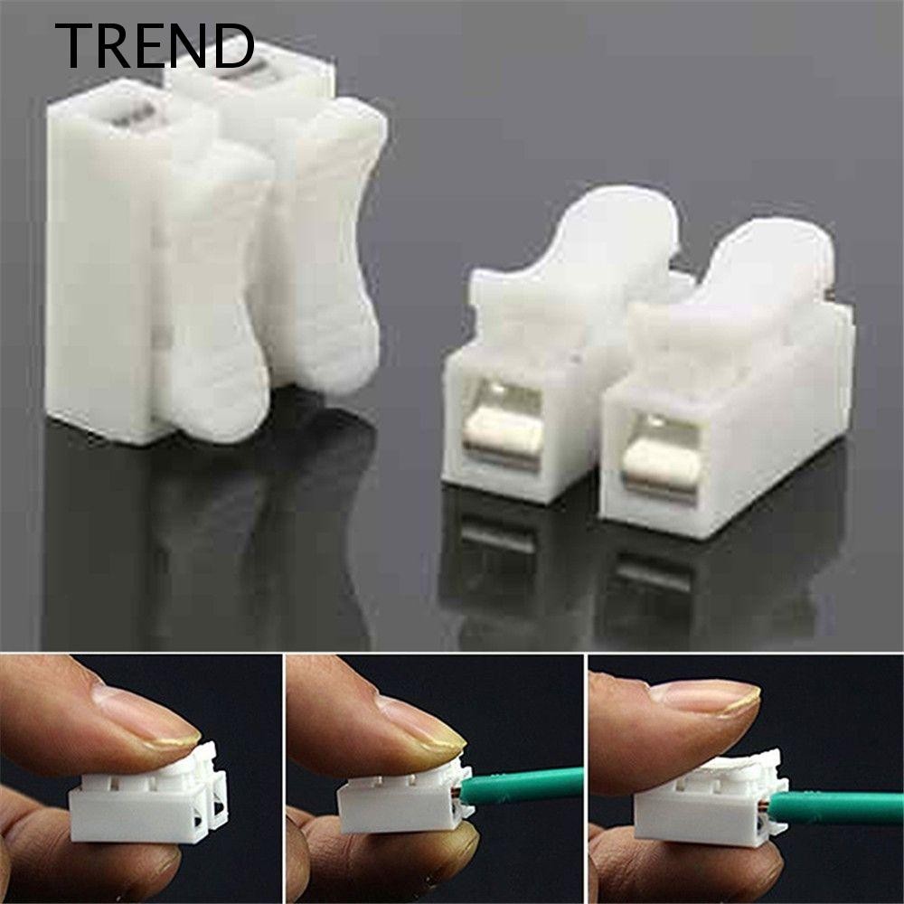 TREND Quick Connector Lock Wire High Quality Strip No Screws Clamp Push ...