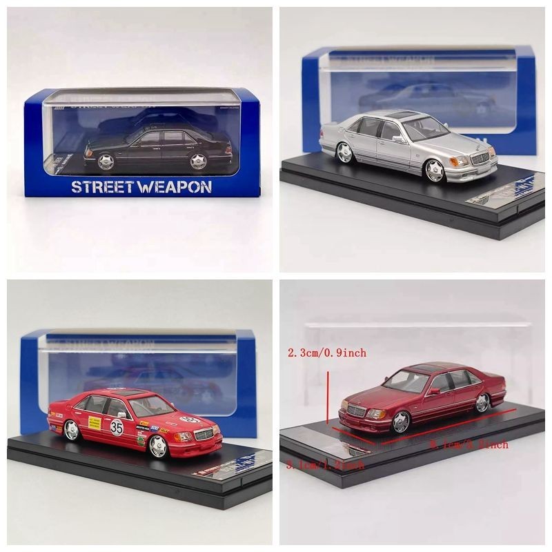 Street Weapon 1: 64 Tiger Head Benz W140 Red Pig Benz S600 Simulation ...