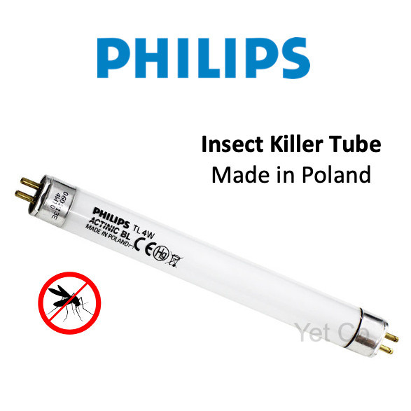 Philips Actinic BL UV-A T5 4w/6w/8w Tube (Insect Killer/Insect Trap) Made in Poland | Shopee ...