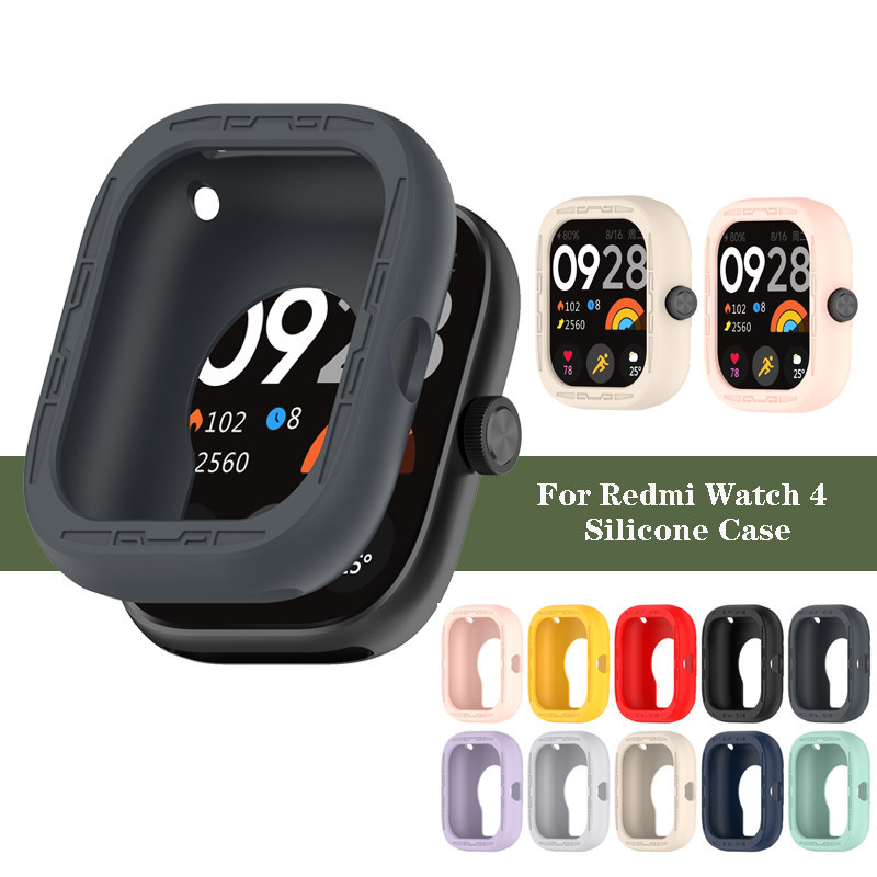 TPU Case For Redmi Watch 4 Silicone Soft Frame Bumper Armor Deisgn ...