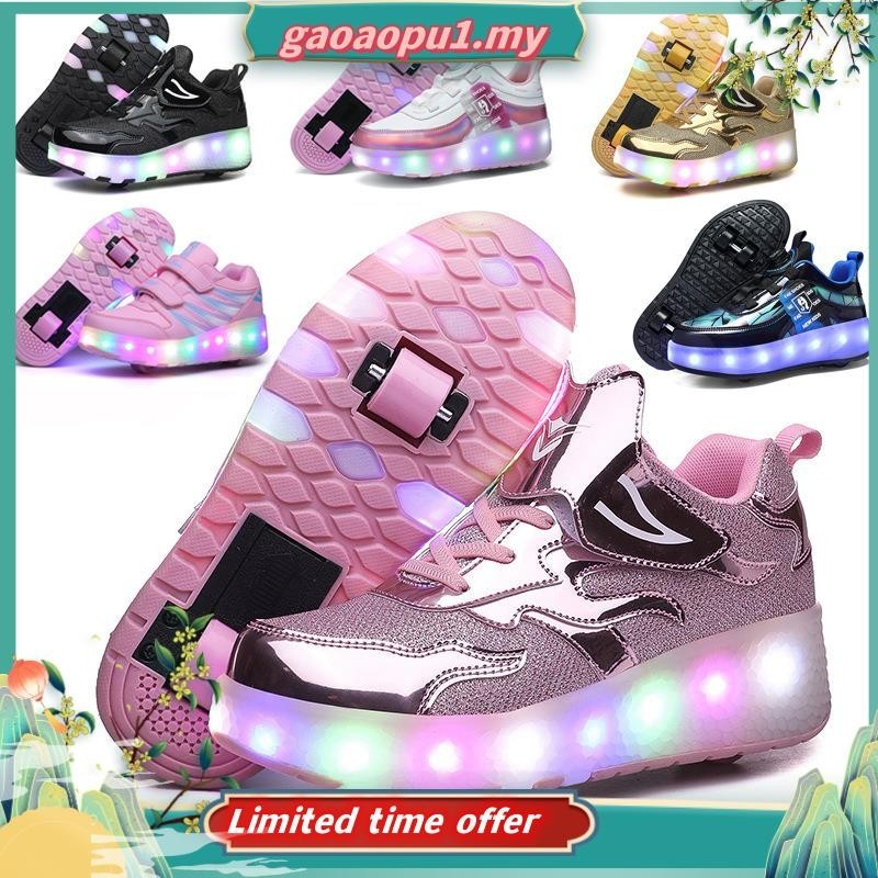 Heelies 2021 Glowing Sneakers Kids Roller Skate Shoes Children Led ...