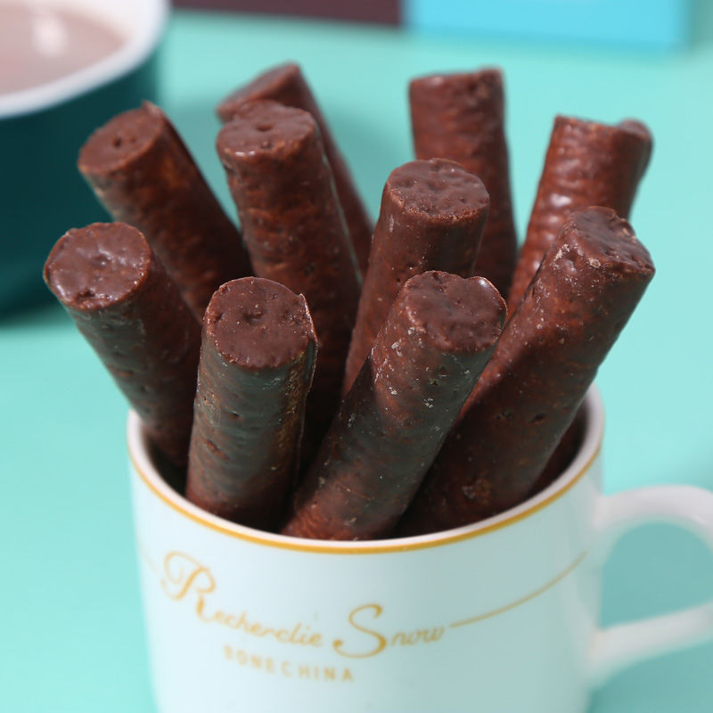 Lingguang chocolate bar with long chocolate sandwich coating20240606 ...