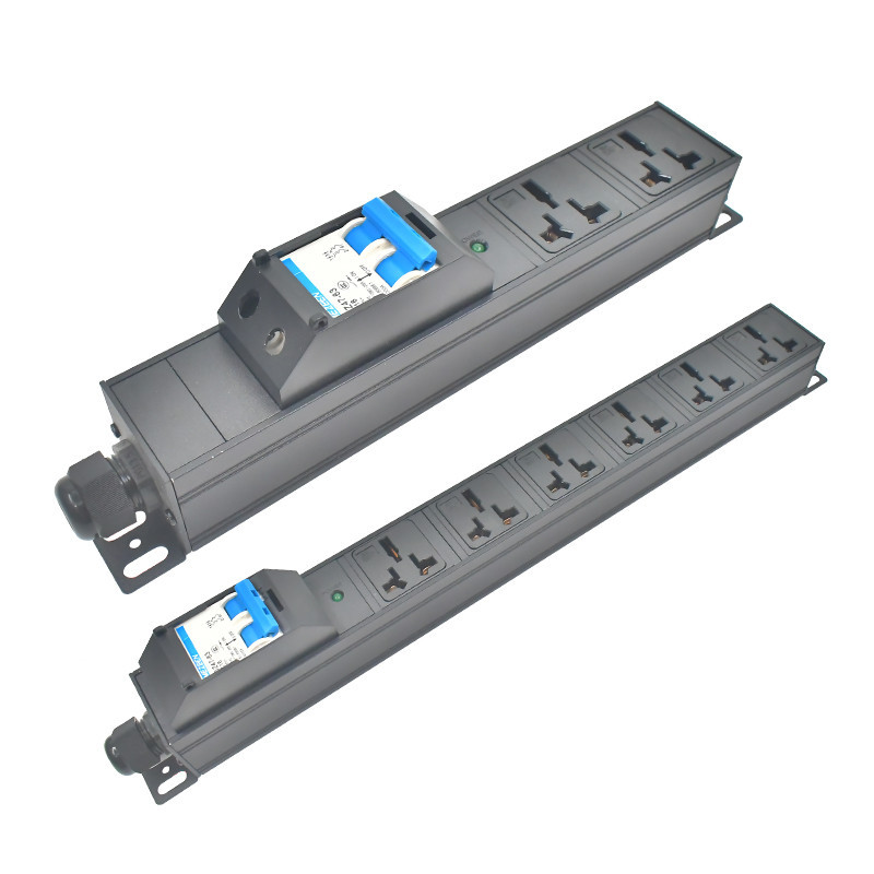 PDU Power Distribution Unit 2-19 Ways 16A Universal Outlet Socket 16A ...