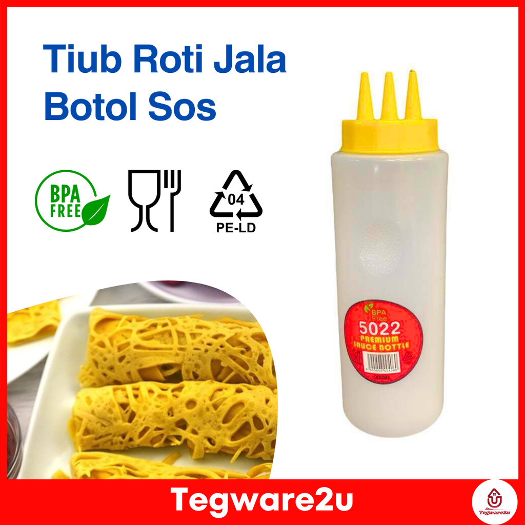 Tiub Botol Roti Jala Botol Sos Refill Sauce Bottle | Shopee Malaysia