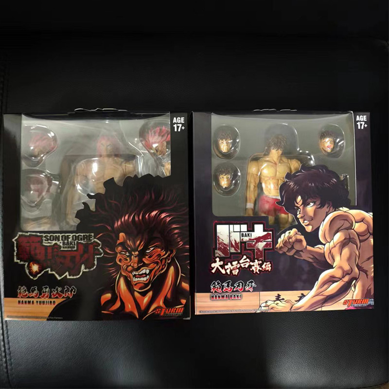 Action Figure Hanma Baki Hanma Yujiro 1/12 Dolls Anime Articulado Model ...