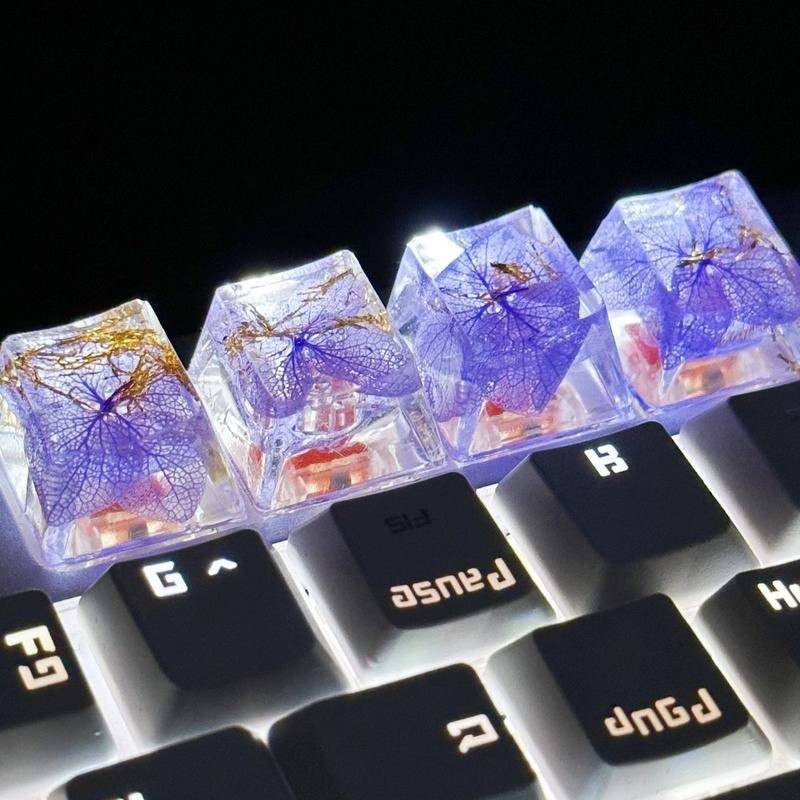 Keycaps For Mechanical Keyboard Artisan Shine Through Personalized ...