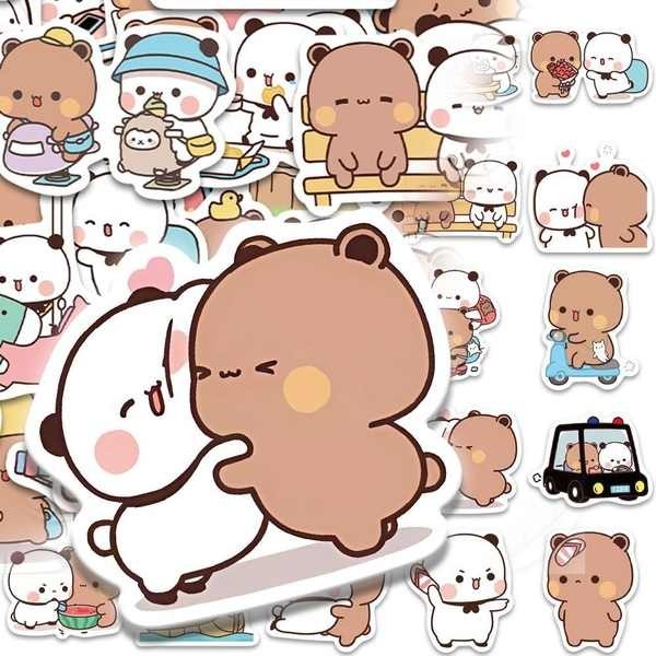 sticker nama baju sticker air balang sticker cute 110 pelekat emoji ...