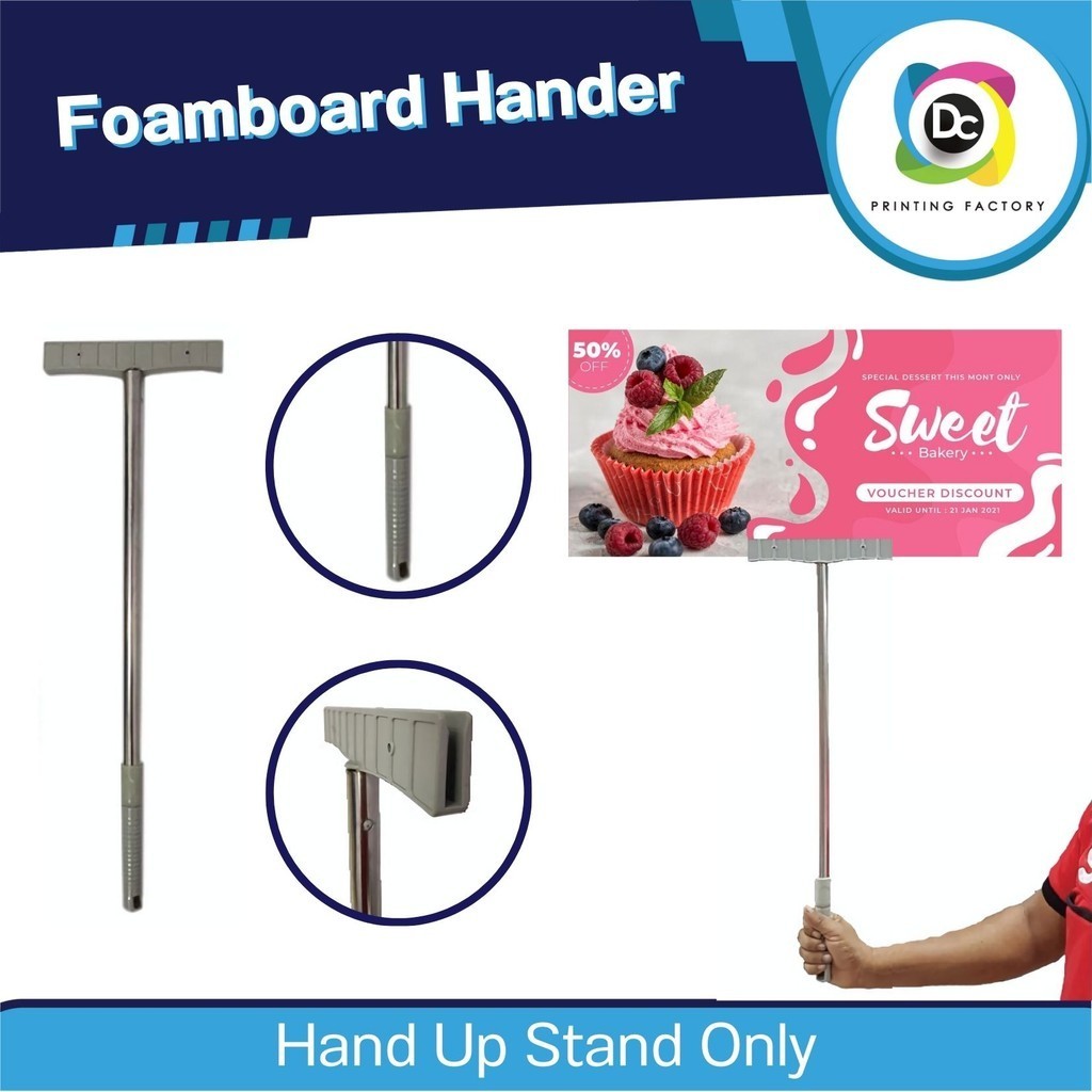 Foamboard Hander (Hand Up stand Only) | Shopee Malaysia