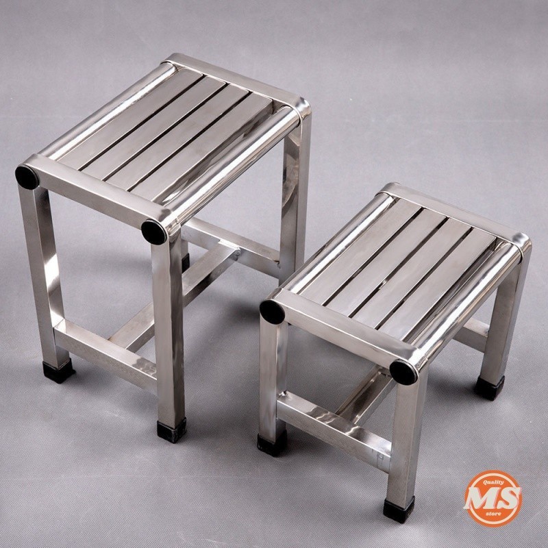 Stainless Steel Small Stool Home Low Stool Bathroom Sitting Stool ...