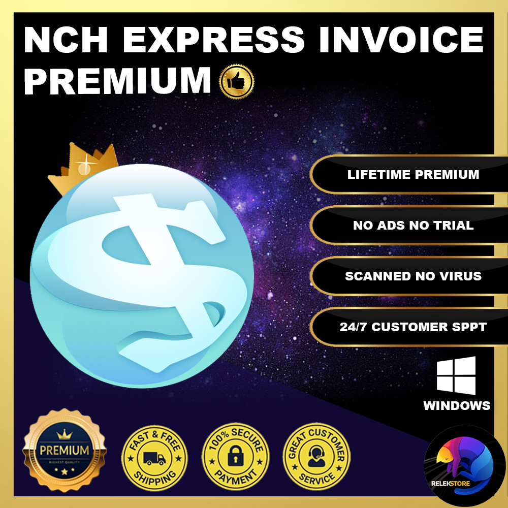 NCH EXPRESS INVOICE ⭐ Full Version ⭐ Windows PC Software | Lifetime ...