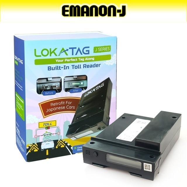 LOKATAG J Series Built-in Toll Reader - RECON Car ETC System Toyota Honda Lexus Nissan SmartTAG ...