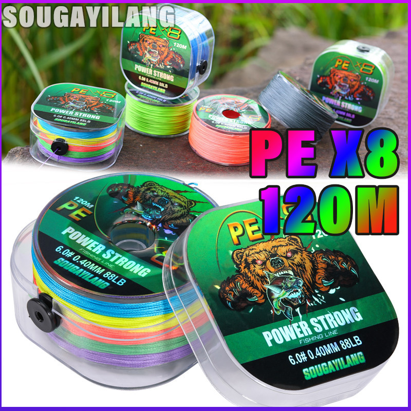 Malaysia 150M Fishing Line PE X8 8 Strand PE Braided Fishing Line ...