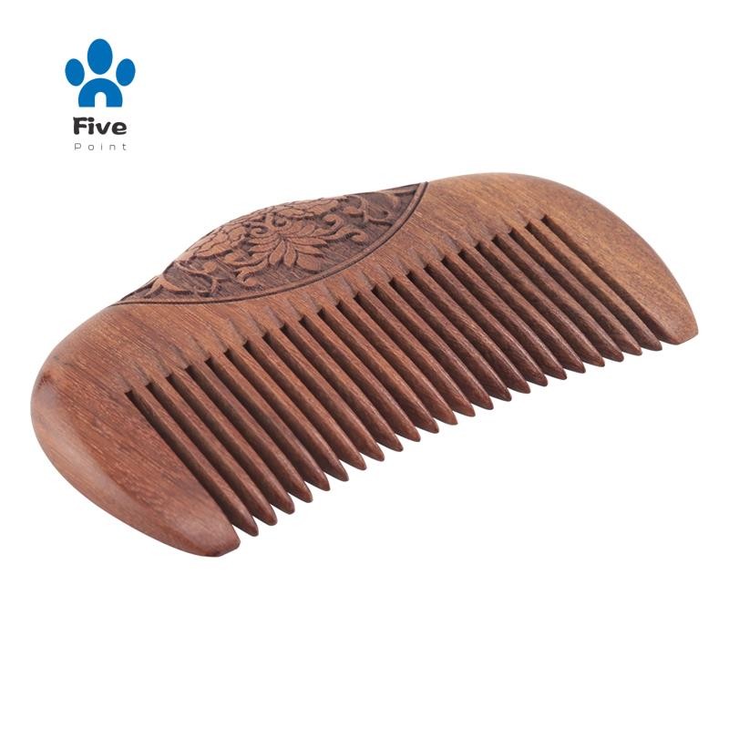 Pocket Comb Sandalwood Super Narrow Dent Wood Combs Static Lice Beard ...