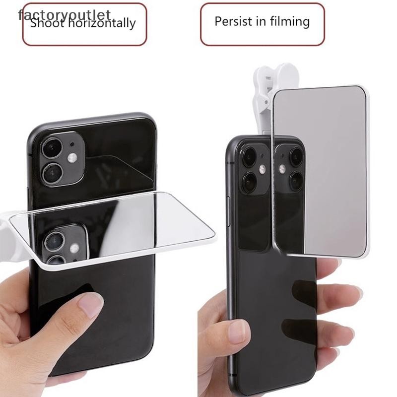 FCMY Cell Phone Camera Mirror Reflection HD Lens Selfie Reflector ...