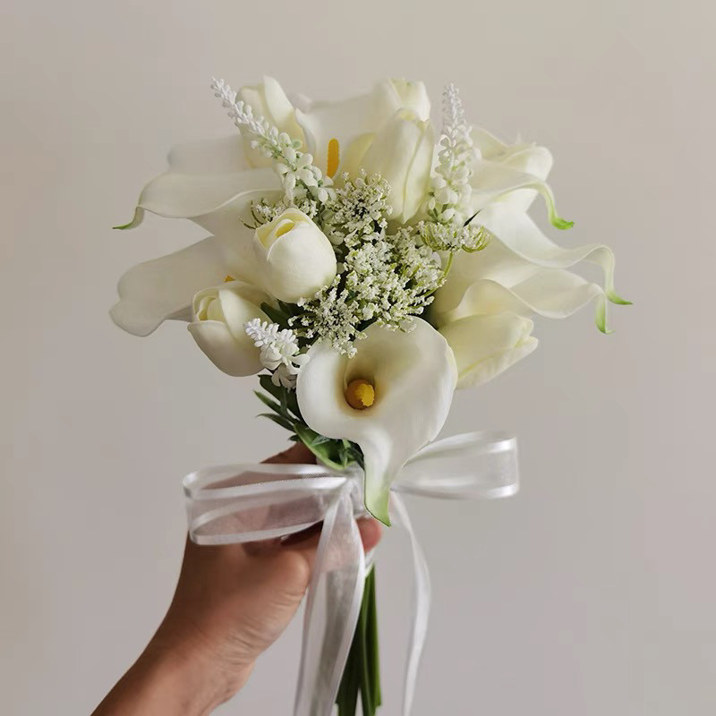 2025 New perkahwinan Bunga wanita bunga tangan pengantin hand bouquet ...