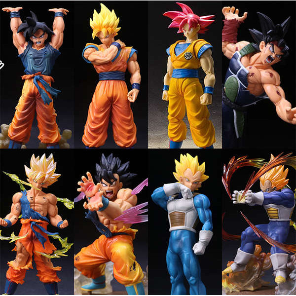 dragon ball figure Animasi buatan tangan model Dragon Ball Monkey King ...