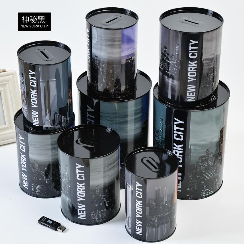 Saving Coin box Tabung Duit Syiling Duit Kertas Money Coin Tin Kid ...