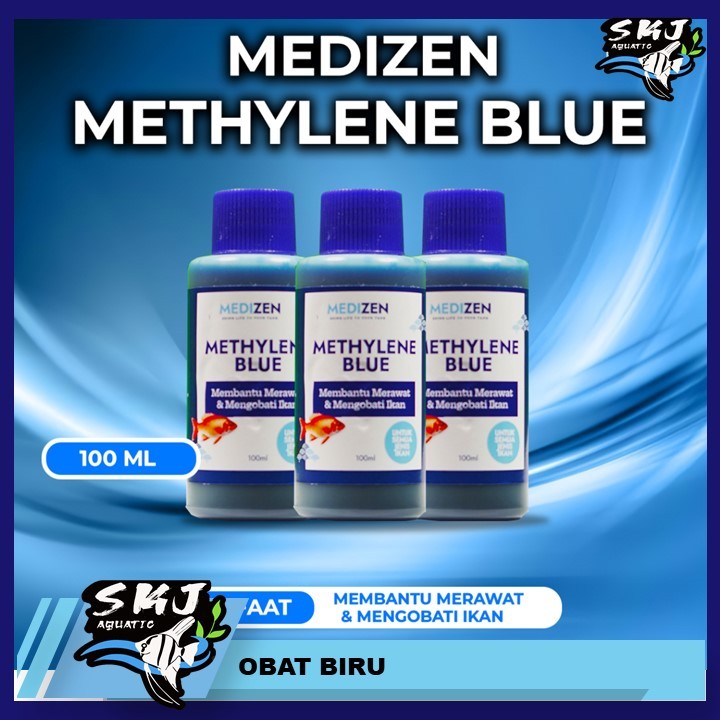 MEDIZEN Methylene Blue Fish Blue Medicine Eliminates Fungus and White ...