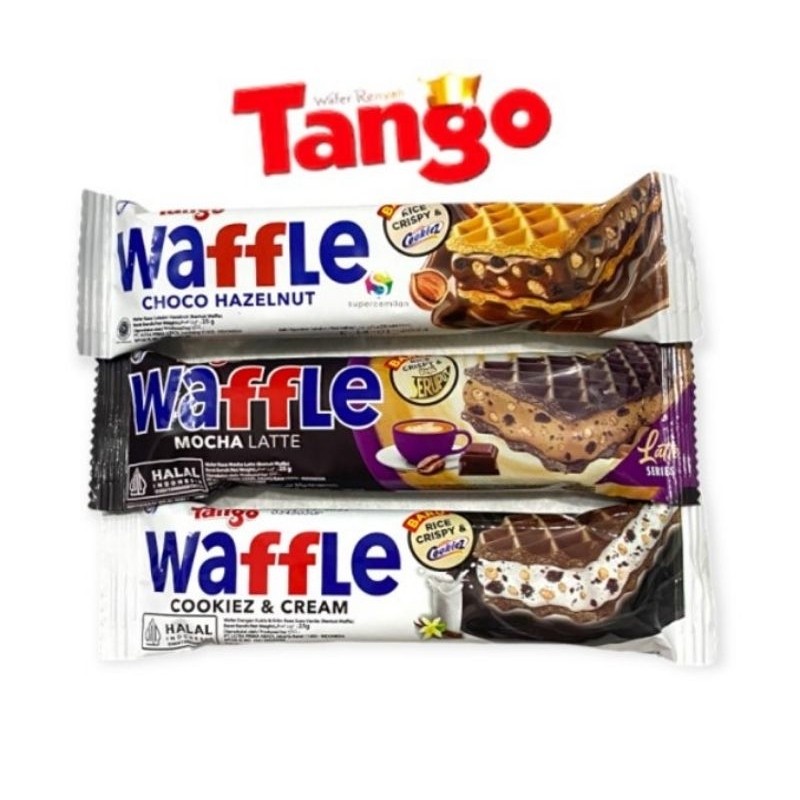 TAngo Waffle Choco HAzelnut 25gr | Shopee Malaysia