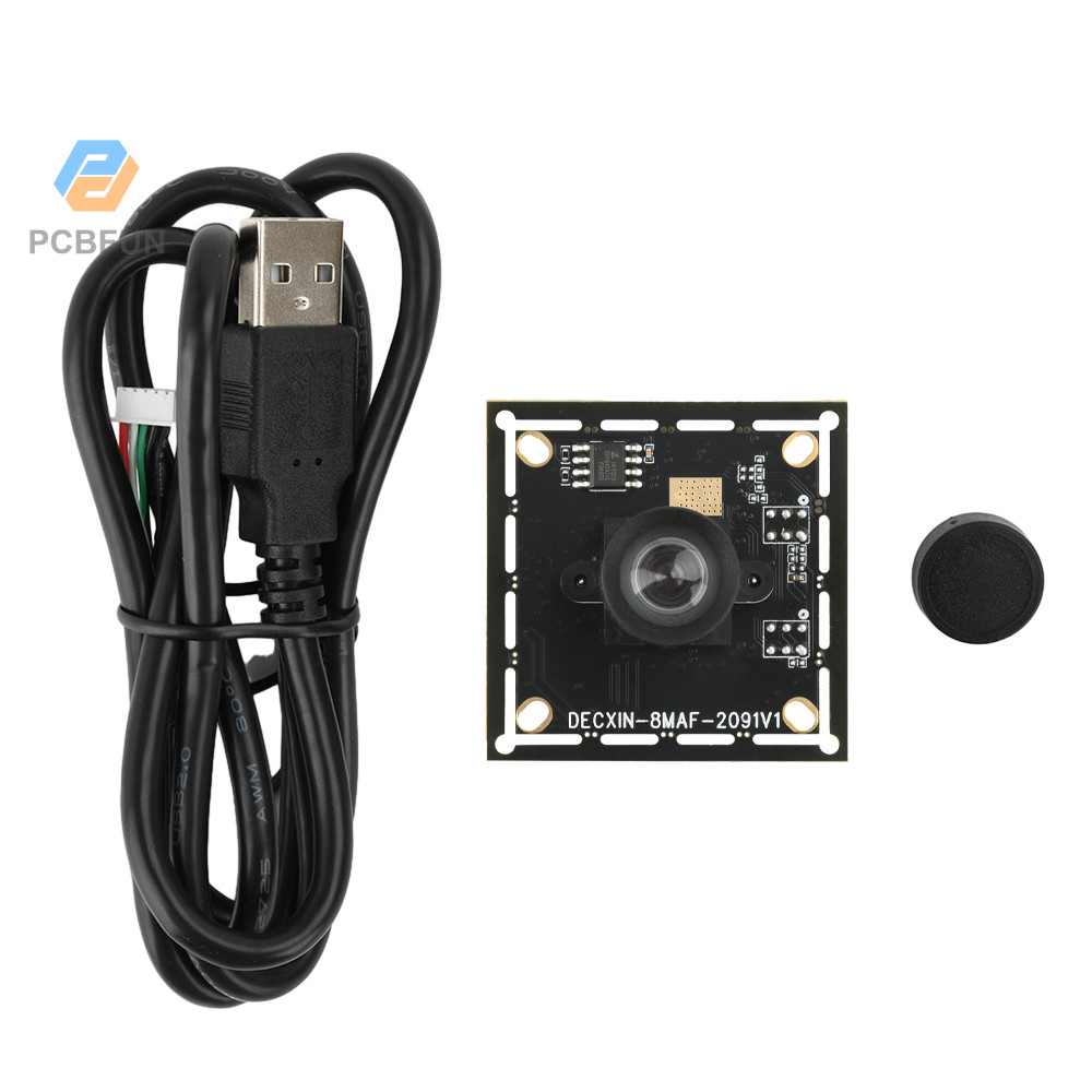 Pcbfun IMX179 Camera Module 8M Fixed Focus HD Industrial Camera without ...