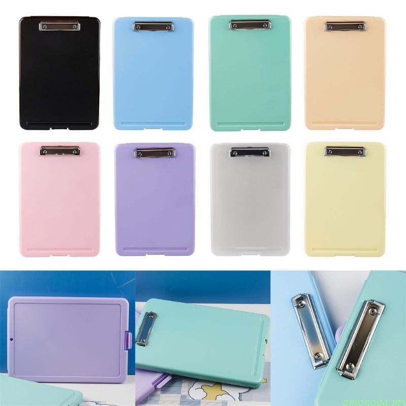 amonoqa Portable File Case File Clipboard Waterproof Document File ...