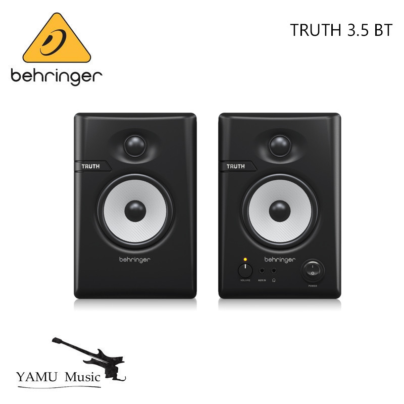 Behringer TRUTH 3.5 BT Audiophile 3.5" Studio Monitors with Bluetooth® Connectivity and Advanced ...