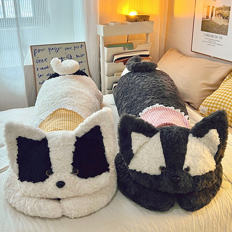 Long Strip Pillow Clip Leg Pillow Girls Sleeping Dormitory Pillow ...
