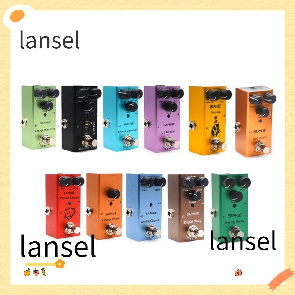 LA Electric Guitar Pedal, Mini Single Type Vintage Overdrive Electric ...