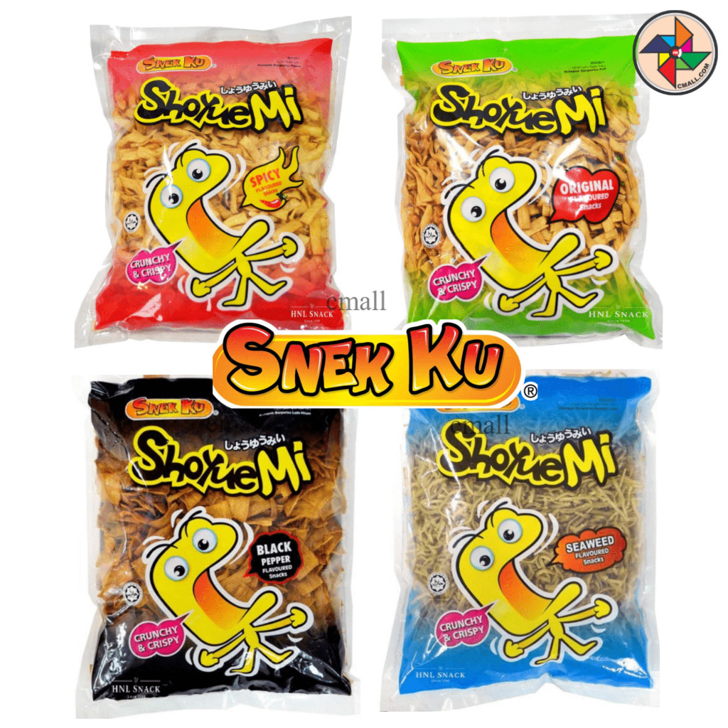 [CM] Snek Ku Shoyuemi Original/Seaweed/Spicy/Black Pepper (450g / 900g) | Shopee Malaysia