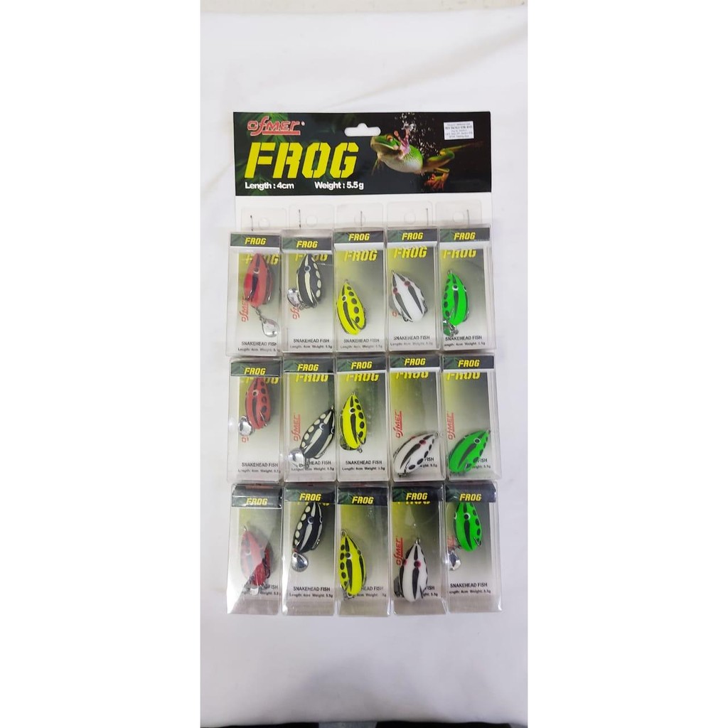 LURE, OFMER FROG ( 5.5g ) | Shopee Malaysia
