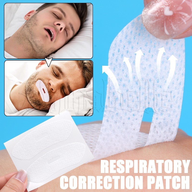 30/60Pcs Anti Snoring Breath Strip Breathing Patch - Mouth Seal Tapes ...