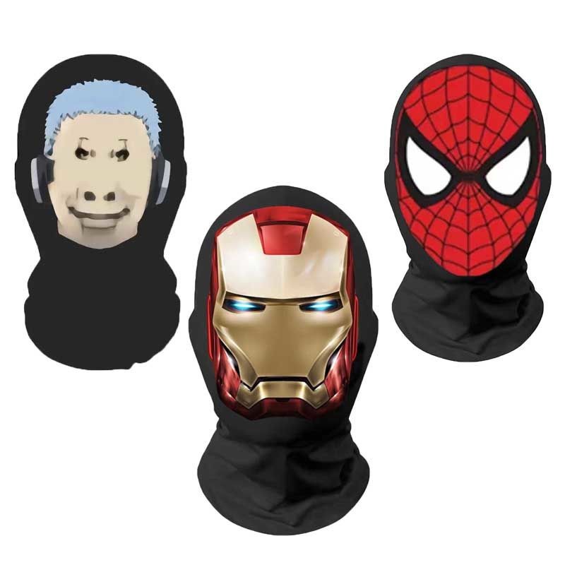 Spider-Man Iron Man Marvel's spoof mask funny pictures funny peripheral ...