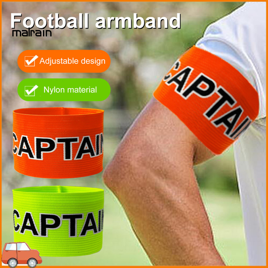 [Ma] Classic Captain Print Labels Soccer Team Captain Accessory ...