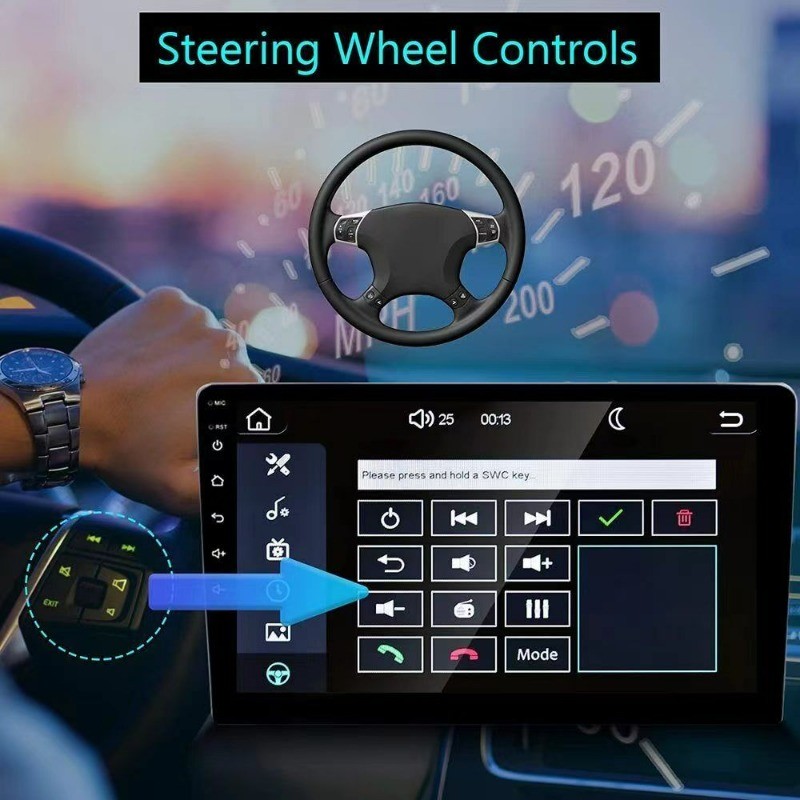 (4Core 6G+32G) Android 15 Car Android Player QLED 1280*720 7in 9in ...