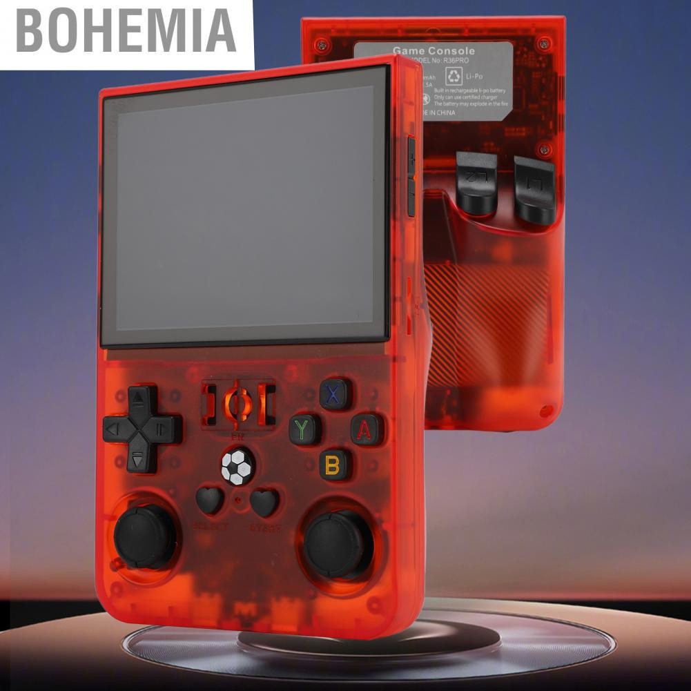 Bohemia Handheld Game Console Retro with 3.5 Inch Screen Open Source ...