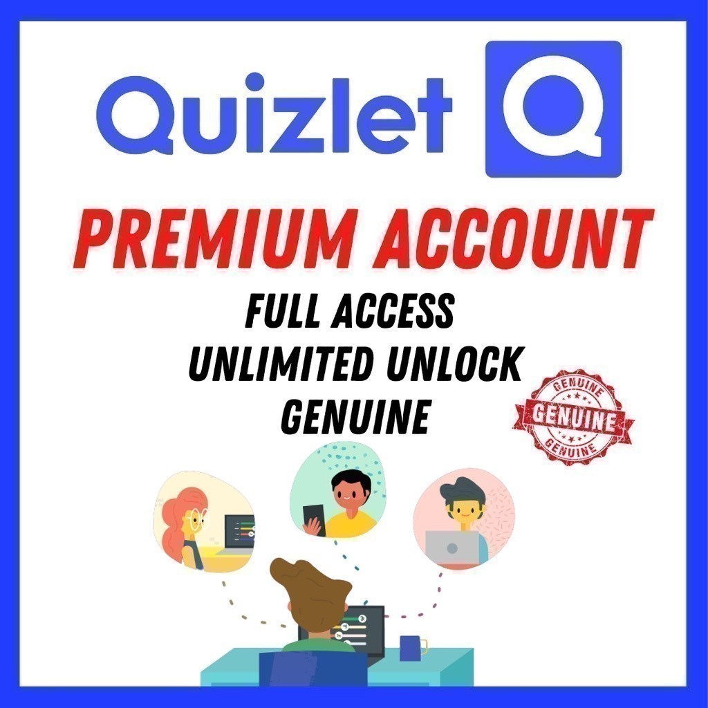 QUIZLET PLUS PREMIUM ORIGINAL ACCOUNT | Shopee Malaysia