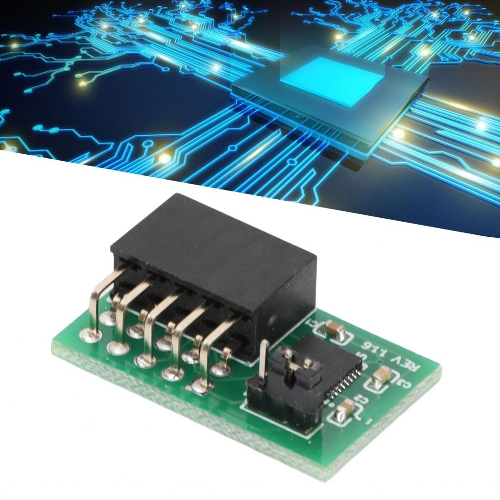 Newlanrode TPM 2.0 chip LPC Interface Platform Module for SPI 10 pin ...