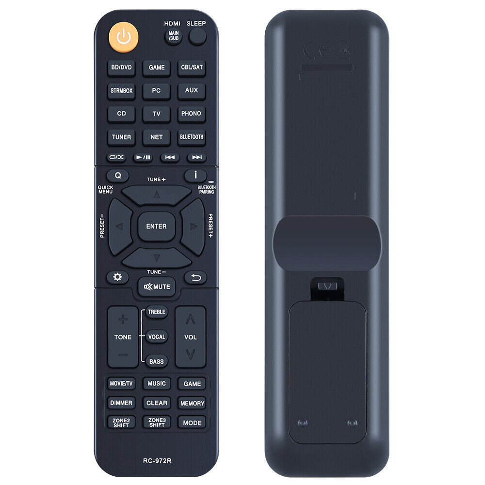 New RC-972R Remote Control For Onkyo AV Receiver TX-NR797 TX-NR696-S TX-NR6050 | Shopee Malaysia