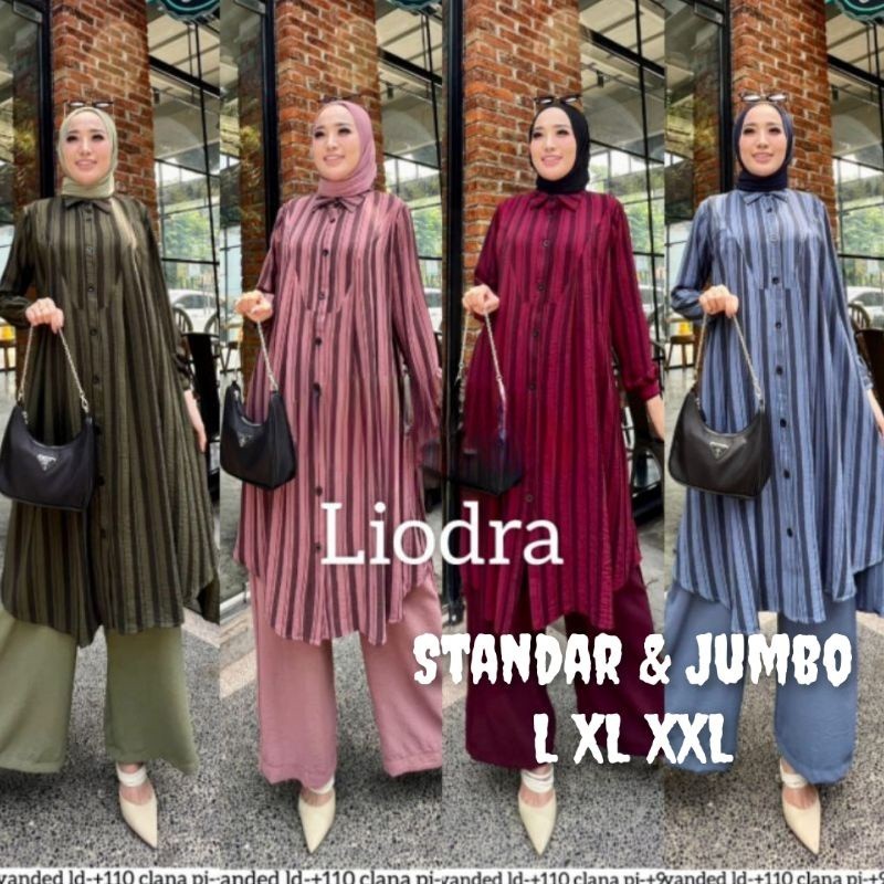 Liodra Tunic With Standard And JUMBO Airflow Pleated Material | Shopee ...