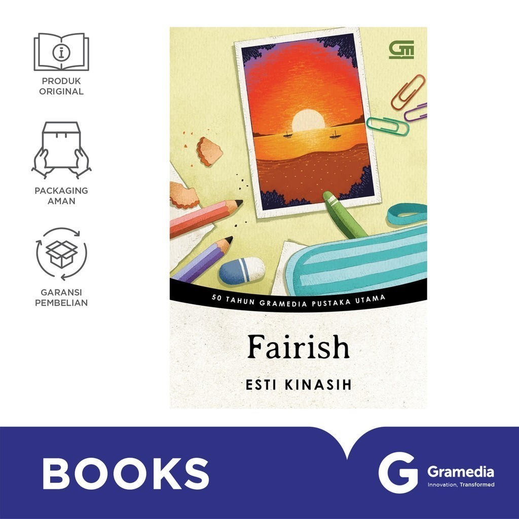 Teenlit Novel: Fairish (50 Year GPU Anniversary Special Cover Edition) | Shopee Malaysia