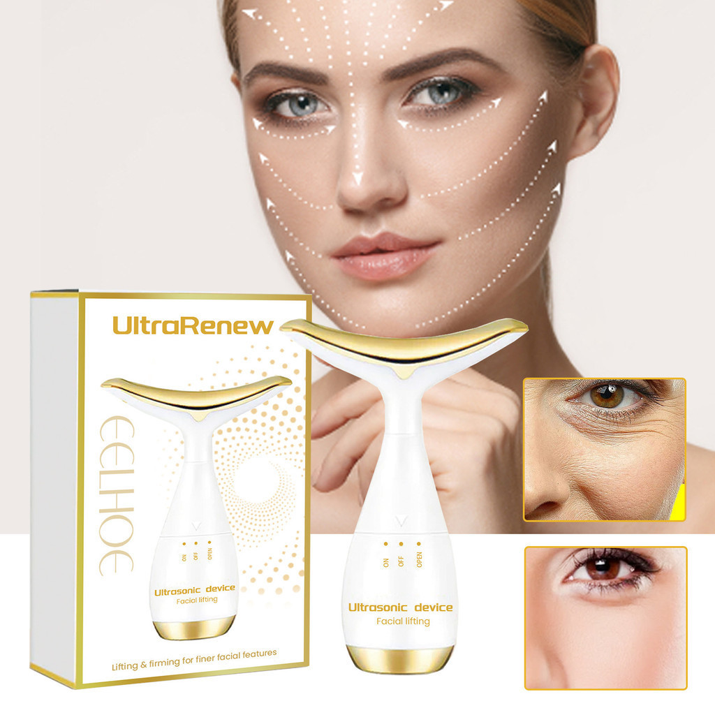 OEM Sonic Vibration Neck Beauty Device Facial Massager Fade Lines ...