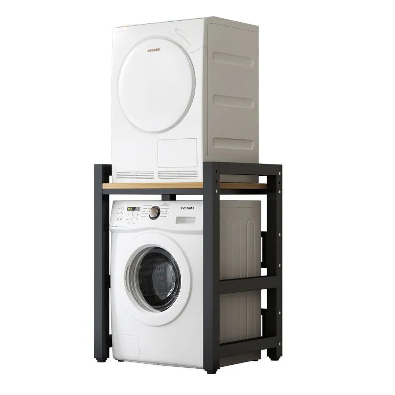 Washing Machine Shelf Double-Layer Floor Cylinder Dryer Dishwasher ...
