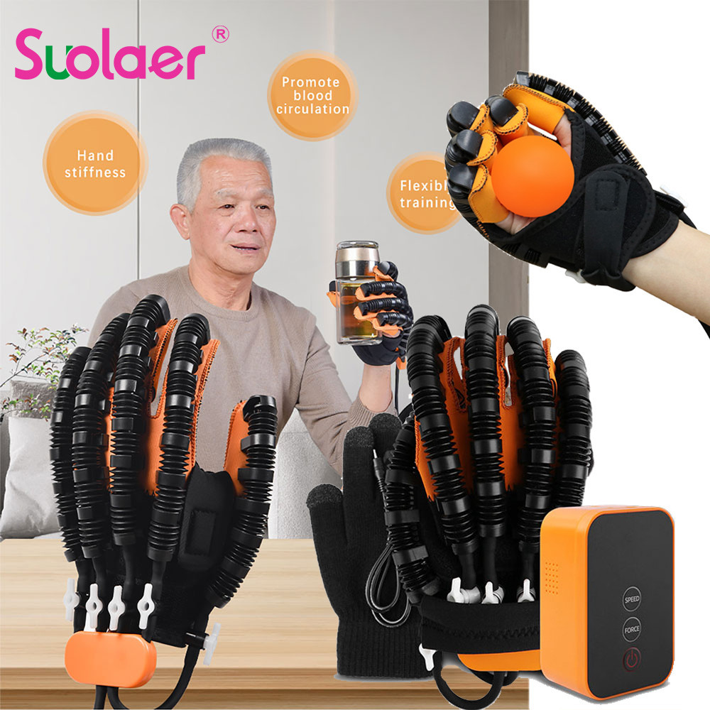 Portable Hand Rehabilitation Robot Rehabilitation Physiotherapy Glove ...