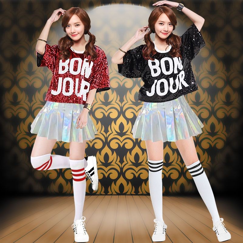 Adult sequined jazz dance cheerleading modern dance fema Adult Sequins ...