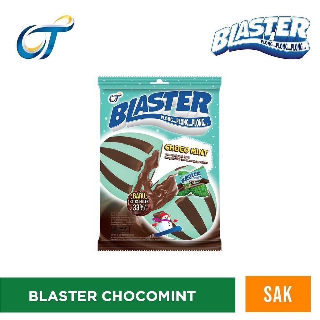 Choco Mint BLASTER Candy 125 Grams (50Pcs Contents) | Shopee Malaysia