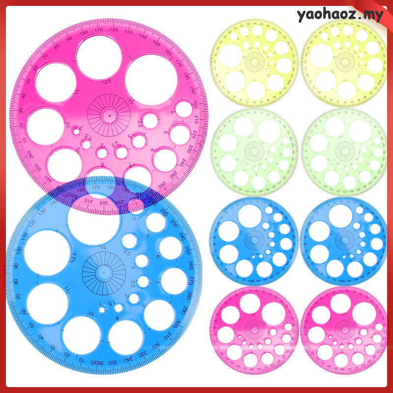 Protractor Circle Template Office Measuring Protractors Digital Tool ...