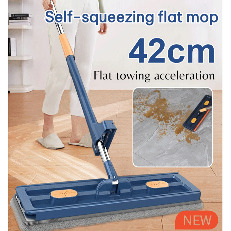 【Ready Stock】Magic Mop Effortlessly Clean Your Floors with Our Hands ...