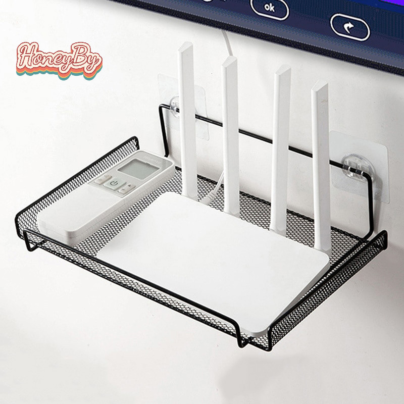 honeybird Wall Wifi Router Shelf Living Room Television Set-Top Box ...